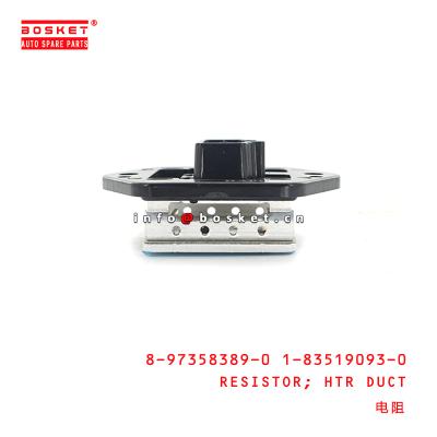 China 1-83519093-0  NPR Isuzu Body Parts Htr Duct Resistor 24V 8973583890 1835190930 for sale