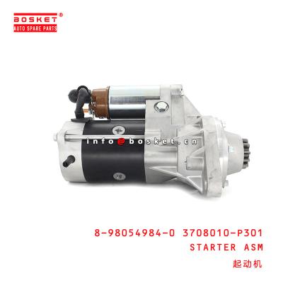 China 8-98054984-0 3708010-P301 Starter Assembly 24V 4.0KW 8980549840 3708010P301 For ISUZU FTR 700P for sale