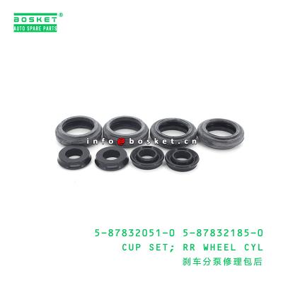 China 5-87832051-0 5-87832185-0 Rear Wheel Cylinder Cup Set 5878320510 5878321850 For ISUZU 700P 4HK1 for sale