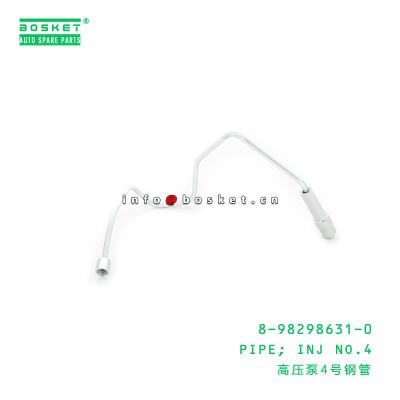China 8-98298631-0 Injection No.4 Pipe 8982986310 For ISUZU NPR75 4HK1T for sale
