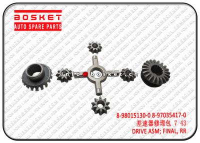 China Isuzu 4HF1 4HG1 NPR Final Rear Drive Assembly 8980151300 8970354170 8-98015130-0 8-97035417-0 for sale