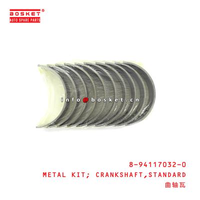 China 8-94117032-0 Standard Crankshaft Metal Kit 8941170320 for ISUZU NPR 4BG1 4BD1 for sale