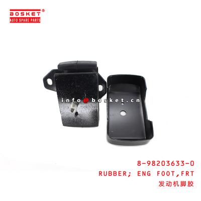 China 8-98203633-0 Front Engine Foot Rubber 8982036330 Suitable for ISUZU NQR90 4HK1 for sale