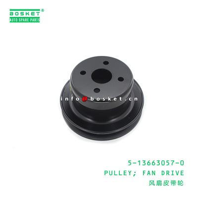 China 5-13663057-0 Fan Drive Pulley 5136630570 Suitable for ISUZU NPR59 4BD1 for sale