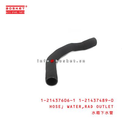 China ISUZU CXZ81 10PE1 Radiator Water Hose 1214376061 1214374890 for sale