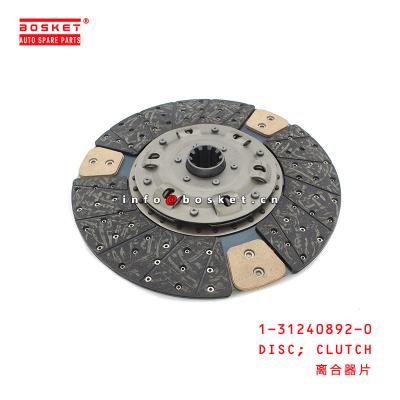 China 1-31240892-0 Clutch Disc Replacement 1312408920 For ISUZU CXZ81 10PE1 for sale
