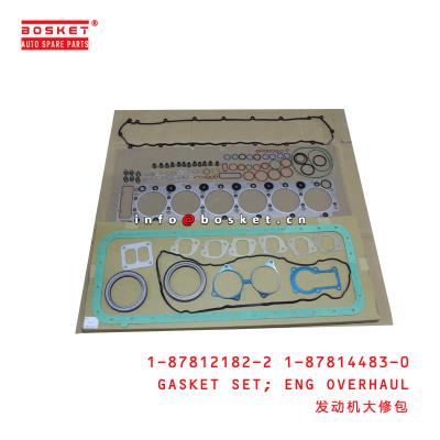China 1-87812182-2 1-87814483-0 Engine Overhaul Gasket Set 1878121822 1878144830 for ISUZU FRR for sale