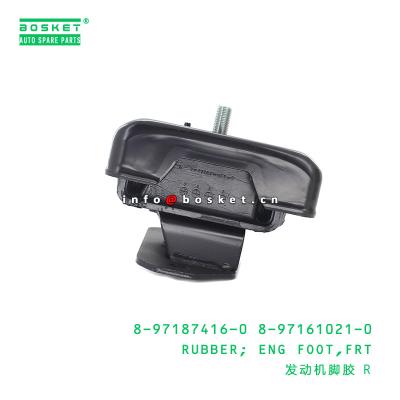 China 8-97187416-0 8-97161021-0 Front Engine Foot Rubber For ISUZU NPR 4HK1 4HE1 for sale
