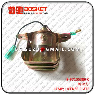 China ISUZU NKRNQR LICENSE PLATE LAMP 8971053800 8-97105380-0 for sale