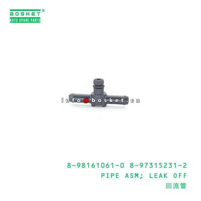 China 8-98161061-0 8-97315231-2 Leak Off Pipe Assembly 8981610610 8973152312 for ISUZU UC 4JJ1 for sale