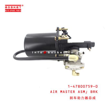 China 1-47800759-0 Brake Air Master Assembly 1478007590 Suitable for ISUZU CXZ81 10PE1 for sale