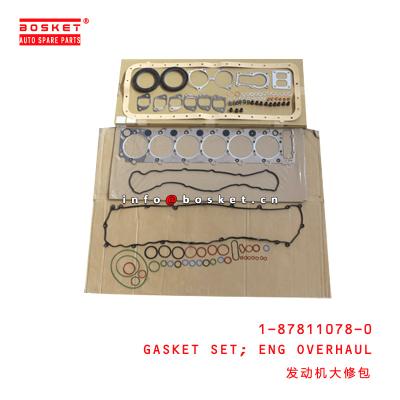 China 1-87811078-0 Engine Overhaul Gasket Set 1878110780 for ISUZU FVR33 6HH1 for sale
