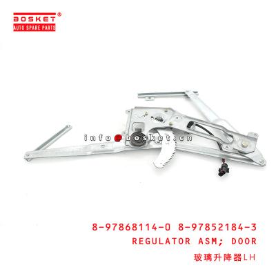 China 8-97868114-0 8-97852184-3 Door Regulator Assembly 8978681140 8978521843 Suitable for ISUZU NKR77 4JH1 for sale
