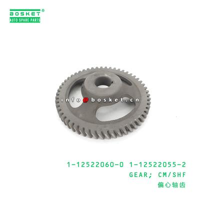 China 1-12522060-0 1-12522055-2 Camshaft Gear 1125220600 1125220552 Suitable for ISUZU CXZ51 6WF1 for sale