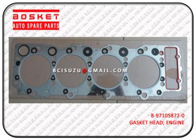 China Steel Isuzu Cylinder Gasket Set Npr66 4HF1 8971058720 8-97105872-0 for sale