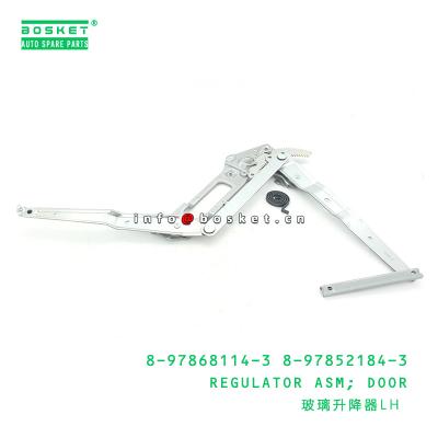 China 8-97868114-3 8-97852184-3 Door Regulator Assembly 8978681143 8978521843 For ISUZU NKR77 4JH1 for sale