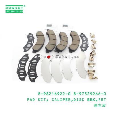 China 8-98216922-0 8-97329266-0 Front Disc Brake Caliper Pad Kit 8982169220 8973292660 For ISUZU NKR 4HK1 4HG1 for sale