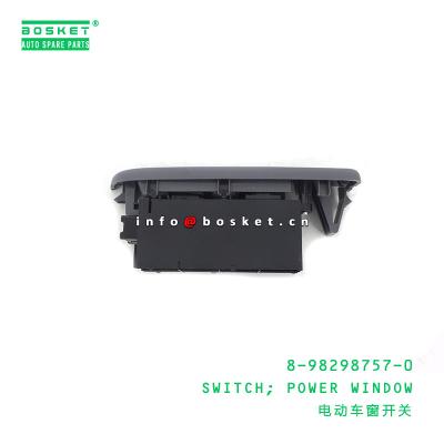 중국 8-98298757-0 FVR34를 위한 이수주 본체 부분 파워 윈도우 스위치 8982987570 판매용