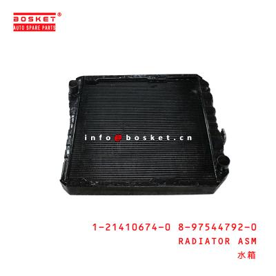China 1-21410674-0 8-97544792-0 Isuzu Engine Parts Radiator Assembly 1214106740 8975447920 For FSR33 for sale