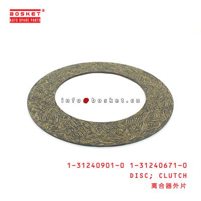 China 1-31240901-0 1-31240671-0 Clutch Disc 1312409010 1312406710 For ISUZU FSR FTR 6HH1 6BG1 6HE1 for sale