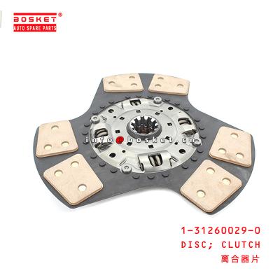 China 1-31260029-0 Clutch Disc 1312600290 For ISUZU CYZ 10PE1 for sale