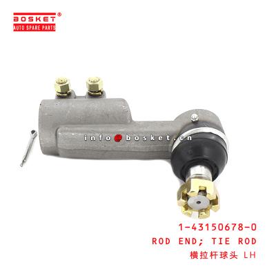 China 1-43150678-0 Truck Chassis Parts Tie Rod End 1431506780 For ISUZU FSR33 6HH1 for sale