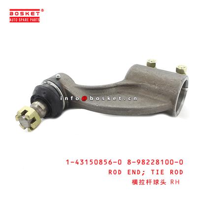 China 1-43150856-0 8-98228100-0 Tie Rod Rod End 1431508560 8982281000 Suitable for ISUZU CXZ51K 6WF1 for sale