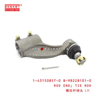 China 1-43150857-0 8-98228101-0 Tie Rod Rod End 1431508570 8982281010 Suitable for ISUZU CXZ51K 6WF1 for sale