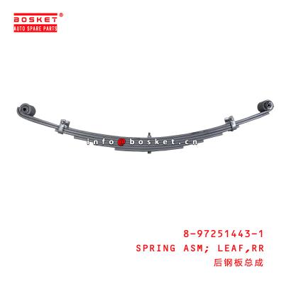 China 8-97251443-1 Rear Leaf Spring Assembly 8972514431 Suitable for ISUZU NKR for sale