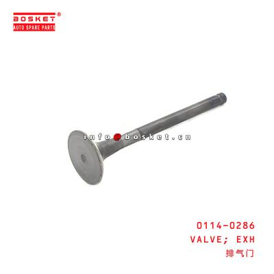 China 0114-0286 Exhaust Valve Isuzu Engine Parts For 4JB1 for sale
