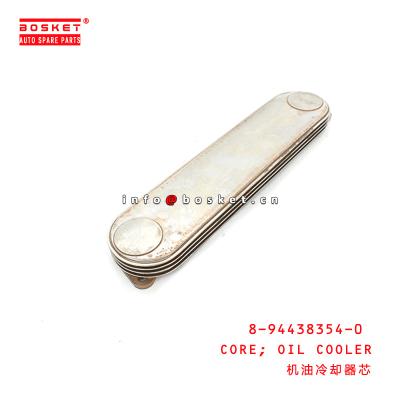 China 8-94438354-0 Oil Cooler Core 8944383540 For ISUZU NKR NPR 4BE1 for sale