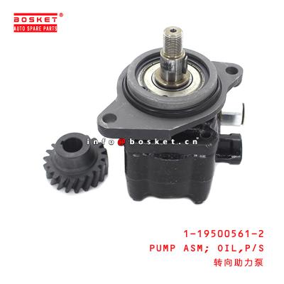 China 1-19500561-2 Power Steering Oil Pump Assembly 1195005612 For ISUZU CXZ 6WF1 for sale