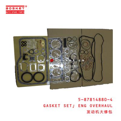 China 5-87814880-4 Engine Overhaul Gasket Set 5878148804 For ISUZU NPR 4HK1 for sale
