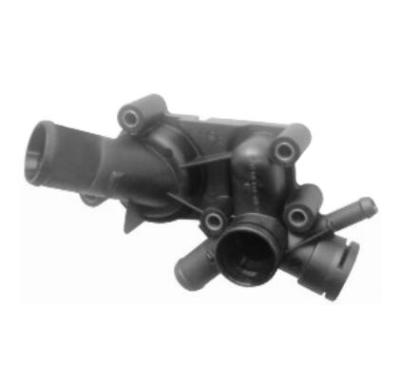 China 86209192 Renault Clio Megane Kangoo Plastic Engine Coolant Flange Thermostat Housing for sale