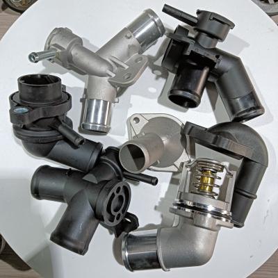China Changan Ford Fiesta V 1.3L 01-08 2S6G8250A1B Coolant Flange with Car Fitment in Black for sale