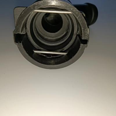 China Black Engine Radiator Coolant Hose Connector Flange For VW Beetle Golf Jetta AUDI SKODA SEAT 1J0122291B for sale