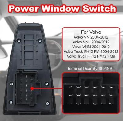 China Interruptor de comando principal de potência para Volvo Truck FH12 FM12 FM9 FH FM VNL 20953592 20455317 à venda