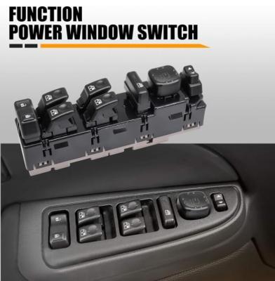 Cina 2003-2007 HM H2 Front Driver Side Master Mirror Control Switch Module Metallo di plastica in vendita