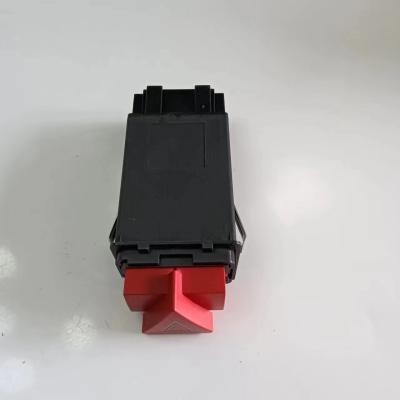 China Black Hazard Light Warning Emergency Dash Switch Button Fit for Audi A3 8L1 1996-2003 8L0941509L for sale