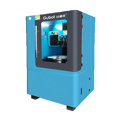 China High Precision Alloy Wheel Cnc Machine 2500mm/Min  Rim Cutting Machine 3 Phase for sale