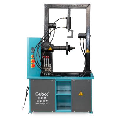 China Hydraulic Wheel Straightening Machine 3 Unit Precision 2150mm Car Rim Repair Machine for sale