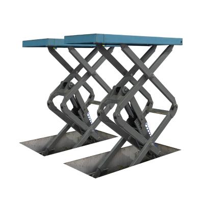China 60s Scissor Car Lift Low 110mm Compact Scissor Lift For Workshop for sale