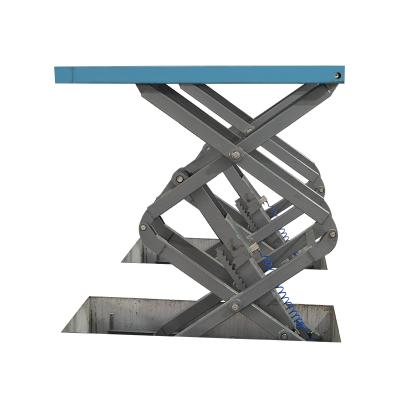 China 1850mm Scissor Car Lift 3 Ton  Dual Safety Protection Portable Scissor Lift Table for sale
