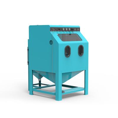 China 220V 50HZ Wheel Sandblasting Machine 1000mm Industrial Sandblasting Machine for sale