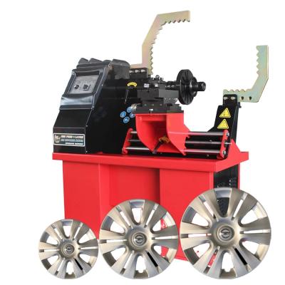 Cina Macchina raddrizzatrice idraulica semiautomatica per cerchi con gamma da 10 a 26 pollici e pressione di 10t in vendita