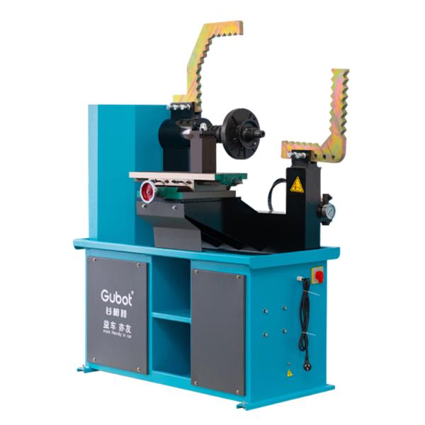 Quality CNC Wheel Repair Machine with 10T Working Pressure 15 Inches Max Wheel Diameter and 376KG Net Weight for Precision Alloy Wheel Repairs for sale