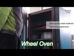 9kw 980l smart  wheel oven 320mm alloy wheel curing oven