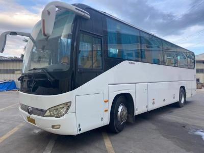 China Dubbele Deuren Gebruikte Yutong-Bus45seats Yuchai Dieselmotor RHD ZK6107 Te koop