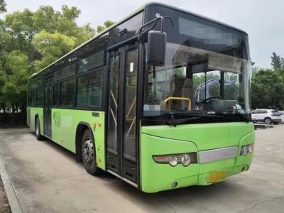 China 40 het Zetels Gebruikte Openbare vervoer LHD van de de Diesel Stadsbus ZK6128HGE van Yutong Te koop