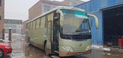 China 55 Seats Used Coach Bus Second Hand Kinglong XMQ6129 With Diesel Engine LHD Steering for sale